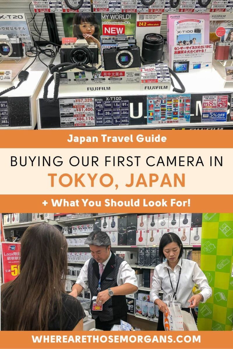 Buying Our First Camera In Tokyo, Japan