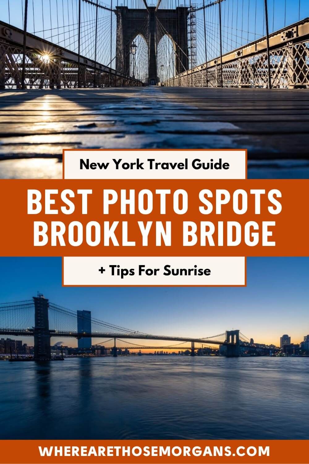 Brooklyn Bridge: Sunrise Walking + Photography Guide