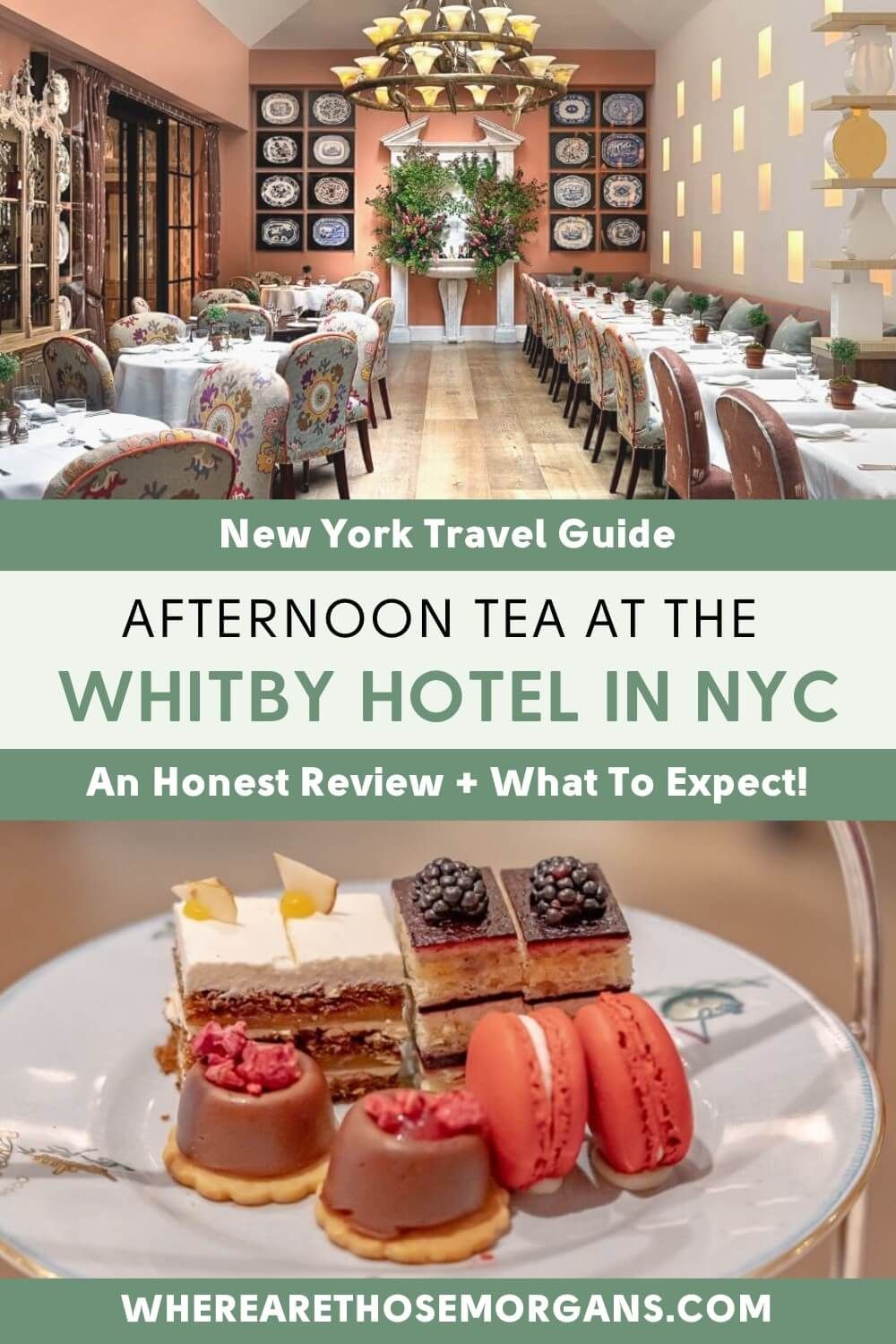 Afternoon Tea At The Whitby Hotel In Midtown Manhattan