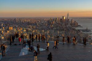 The Edge NYC: Sunset On New York's Stylish Super-Tall Sky Deck