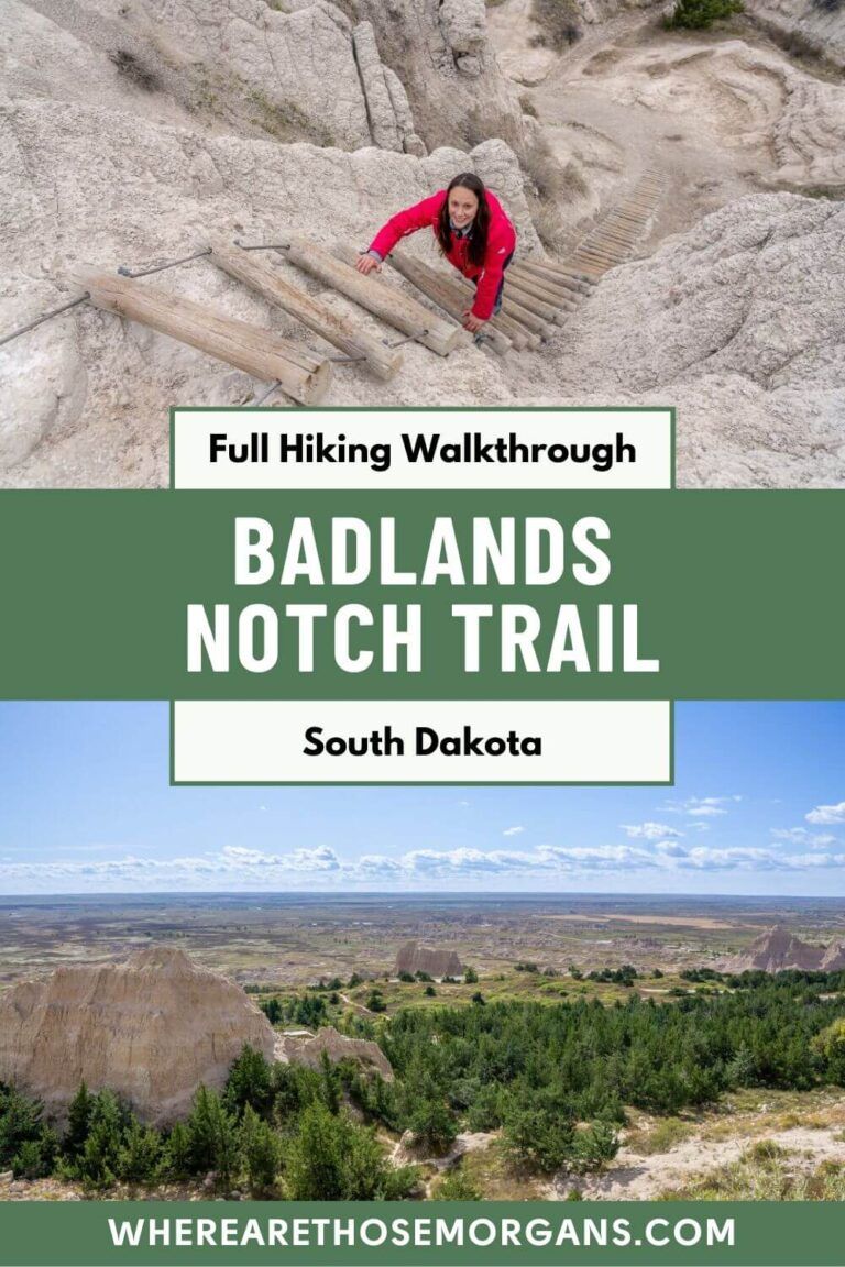 Hiking The Notch Trail In Badlands National Park