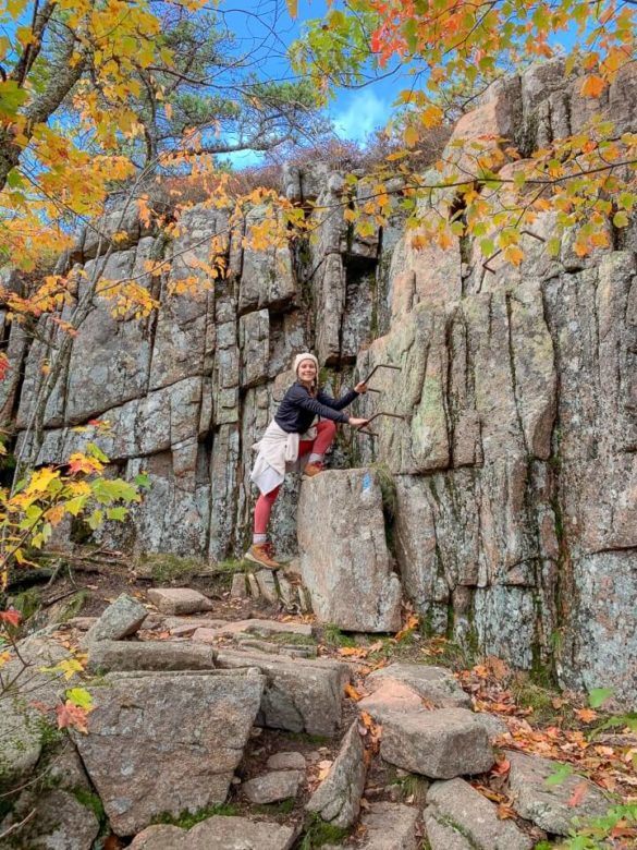 How To Hike The Adventurous Precipice Trail In Acadia National Park