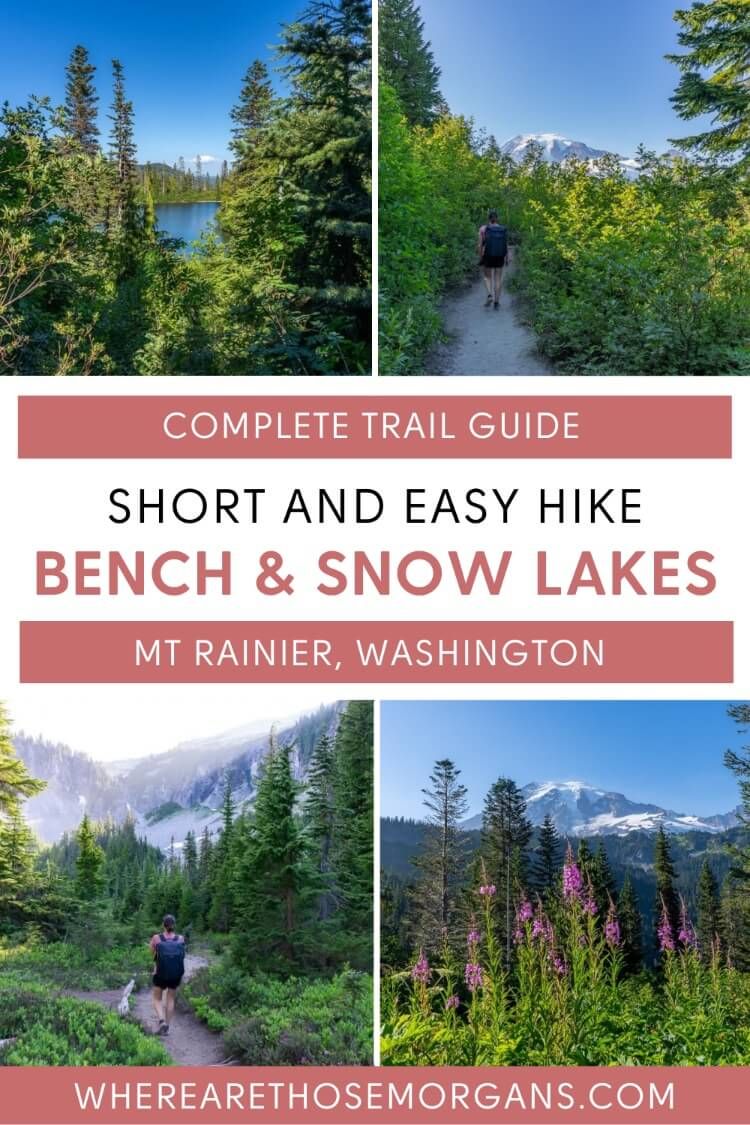Bench And Snow Lake Trail: Wonderful Short Hike In Mt Rainier