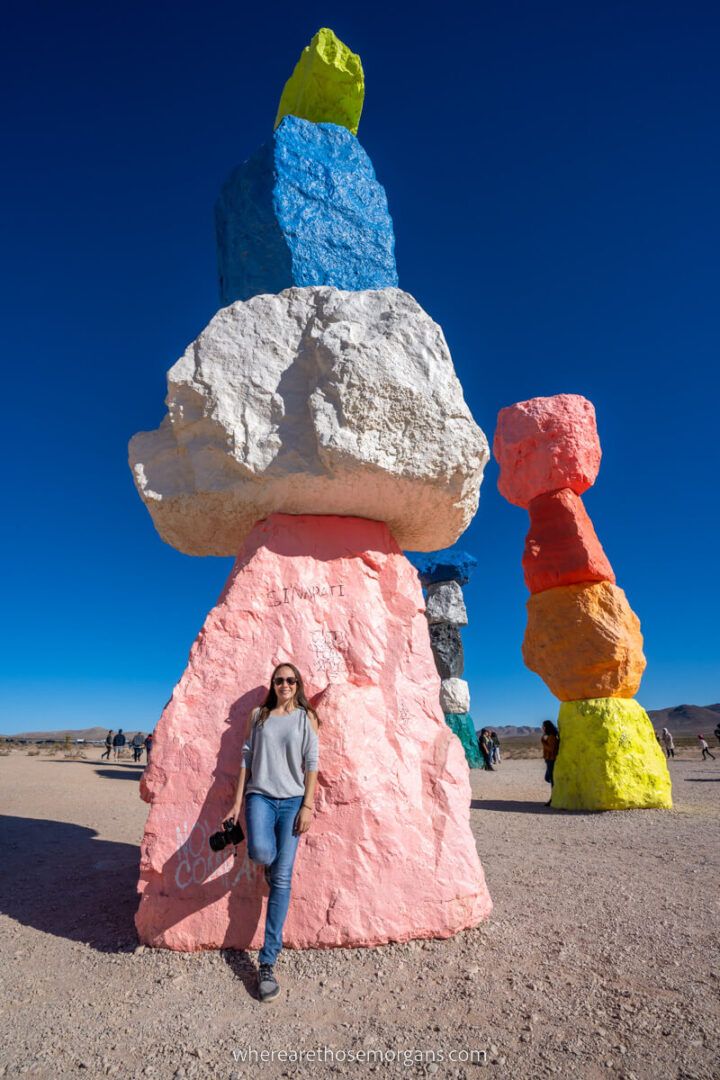 How To Visit Seven Magic Mountains Near Las Vegas