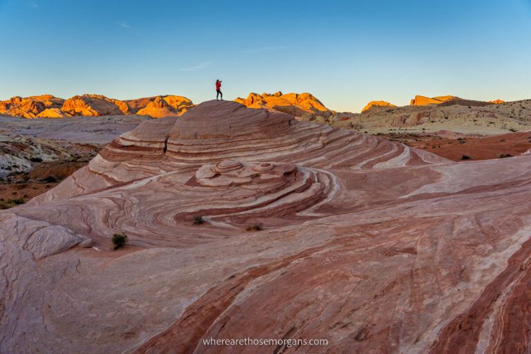 Hiking The Fire Wave Trail In Valley Of Fire