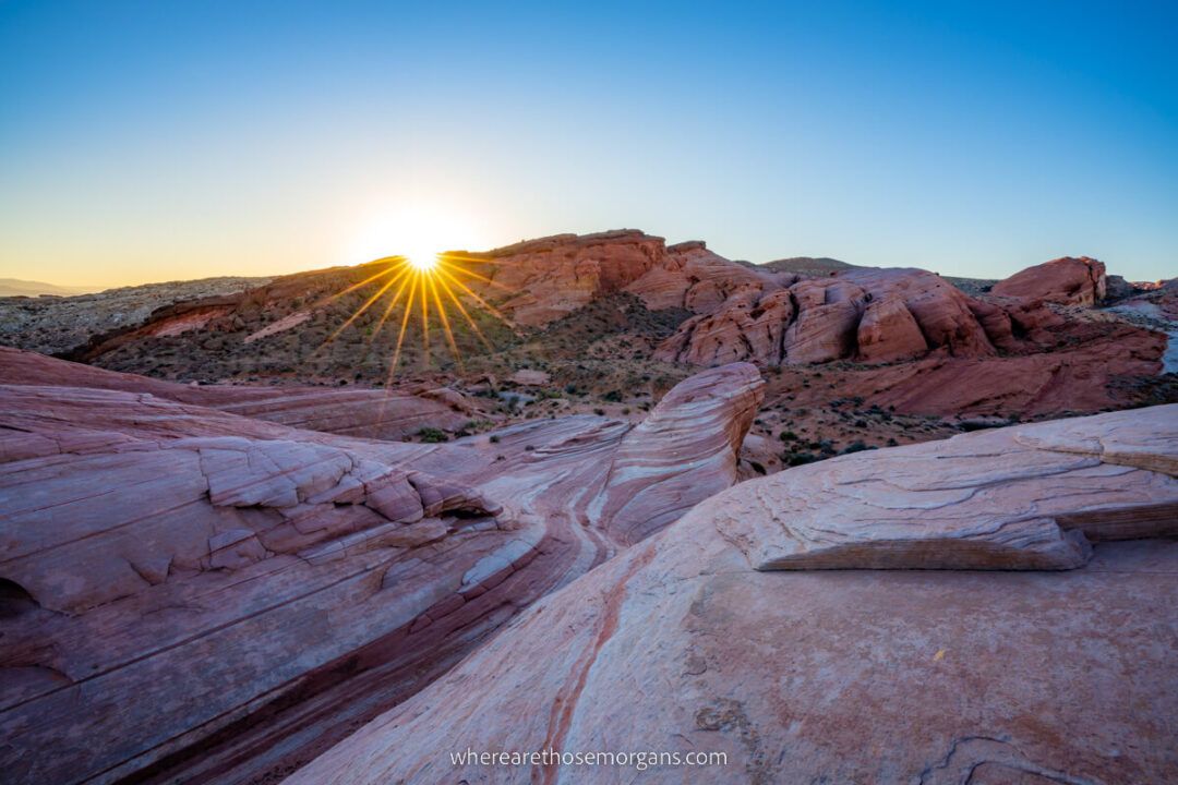 Hiking The Fire Wave Trail In Valley Of Fire