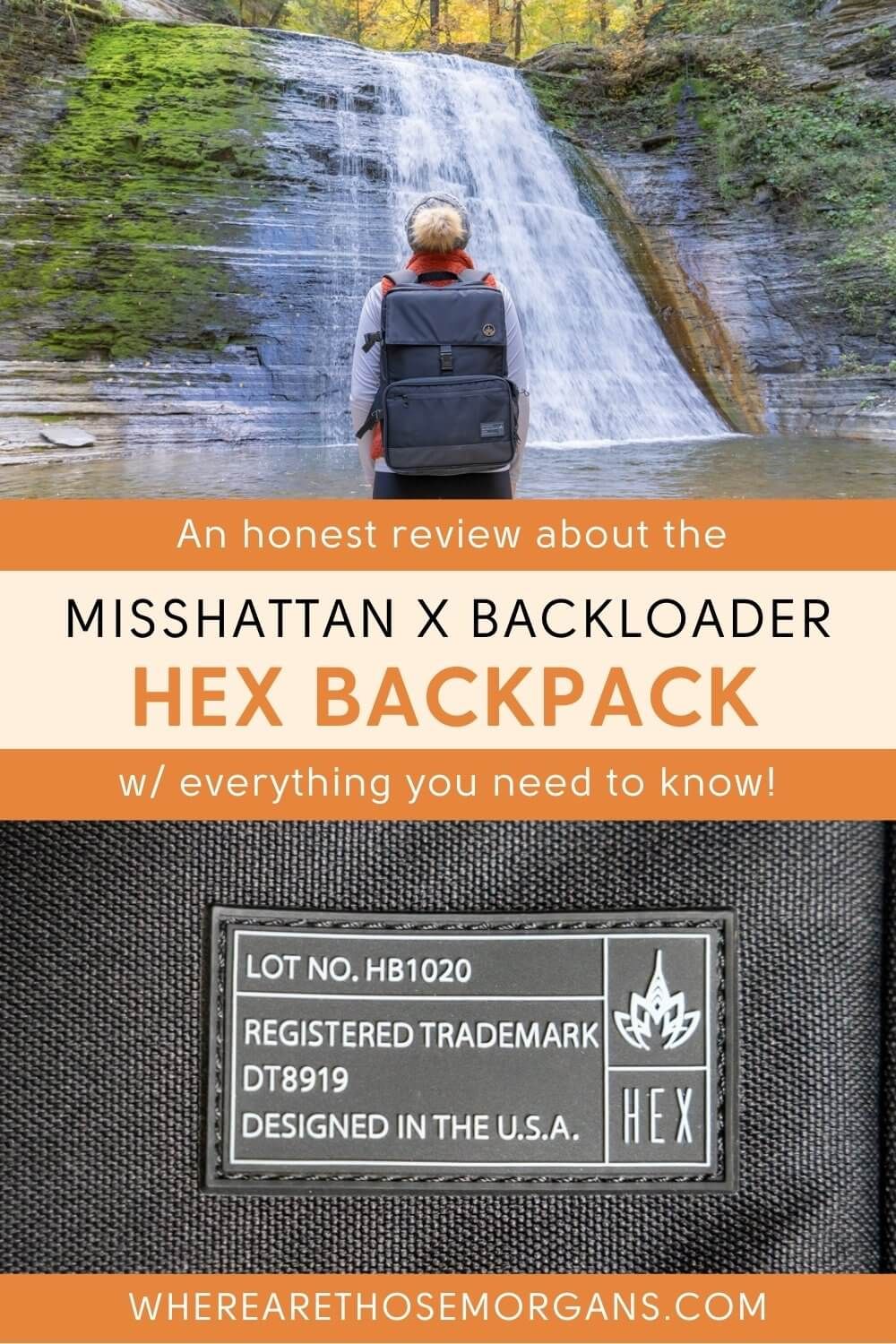 HEX Backpack Review: The Misshattan X Backloader