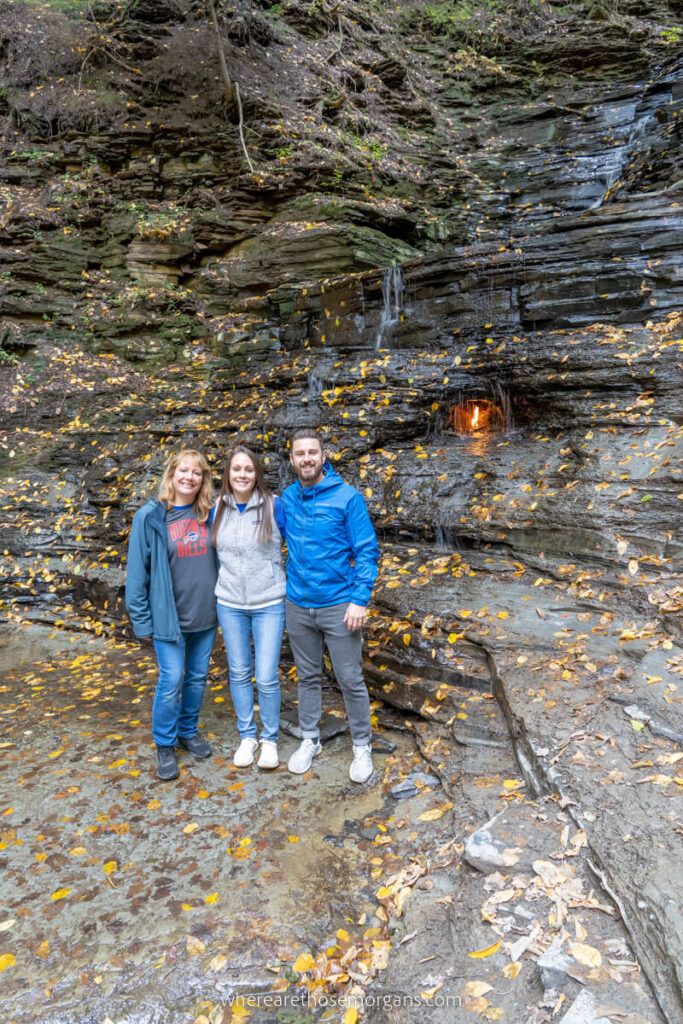 How To Hike To Eternal Flame Falls In New York