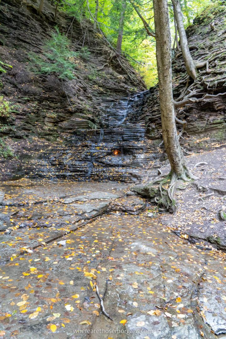 How To Hike To Eternal Flame Falls In New York