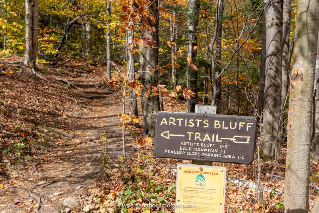 Artists Bluff Trail NH: Short Hike To Stunning Views