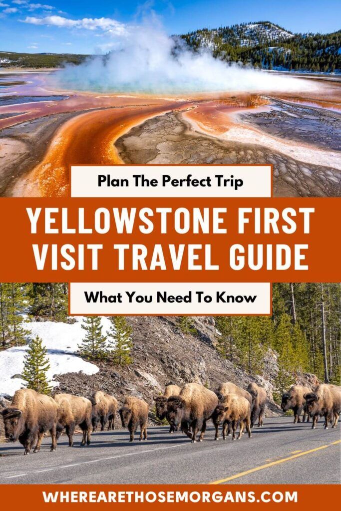 First Time In Yellowstone: Ultimate Travel Guide