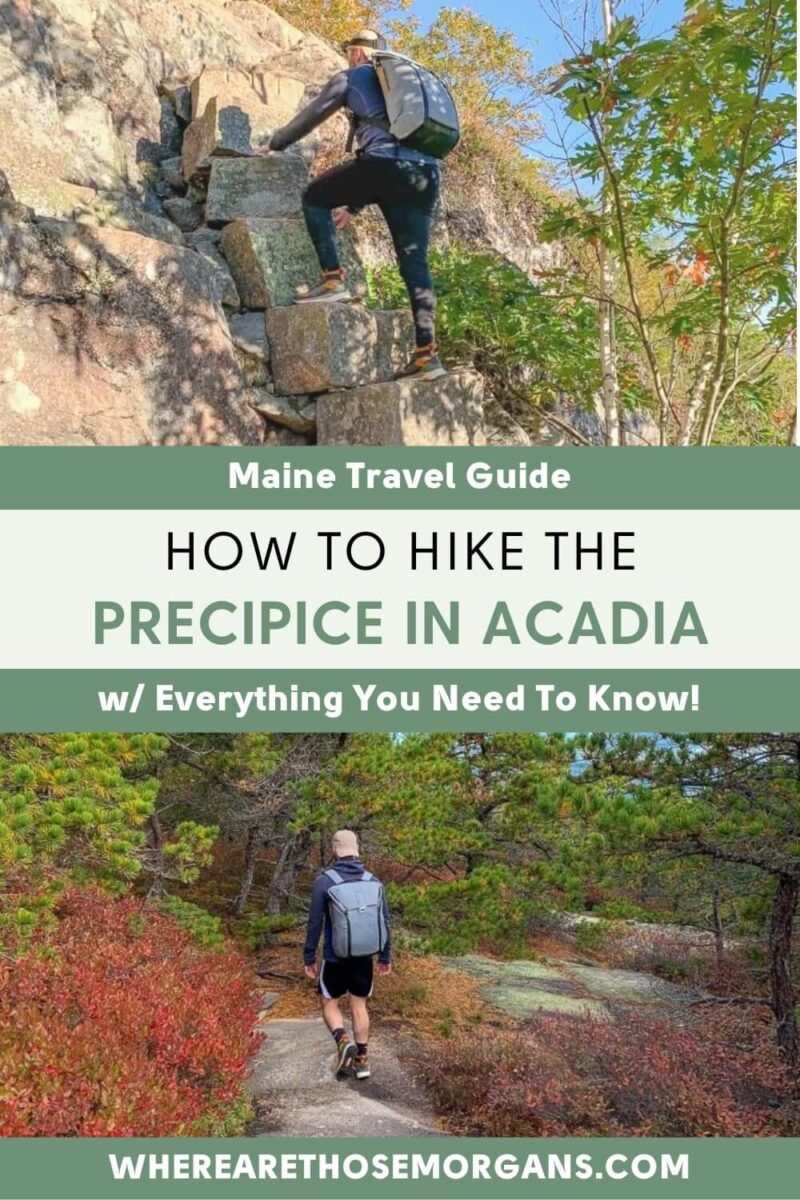 How To Hike Precipice Trail In Acadia National Park