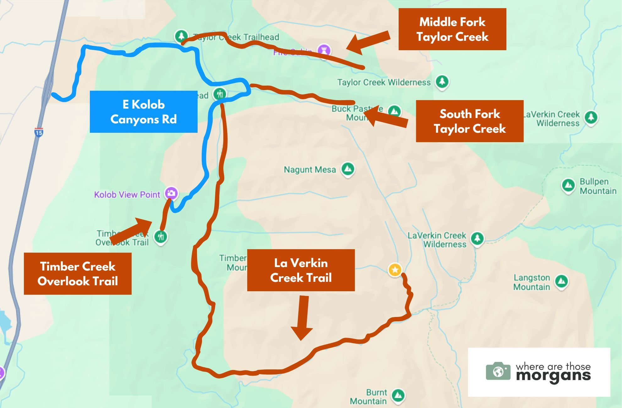 Four Great Hikes In Zion's Kolob Canyons Region