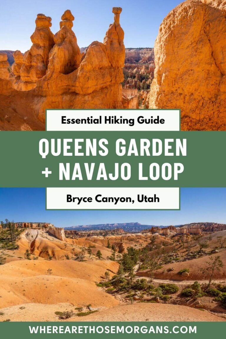 Hiking Queens Garden Navajo Loop Trail In Bryce Canyon