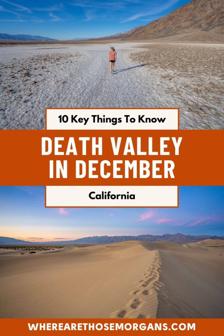 10 Things To Know About Visiting Death Valley In December